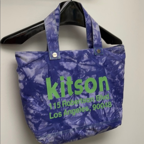 kitson | Bags | Kitson Canvas Tie Dye Tote Zip Up Tote Bag | Poshmark
